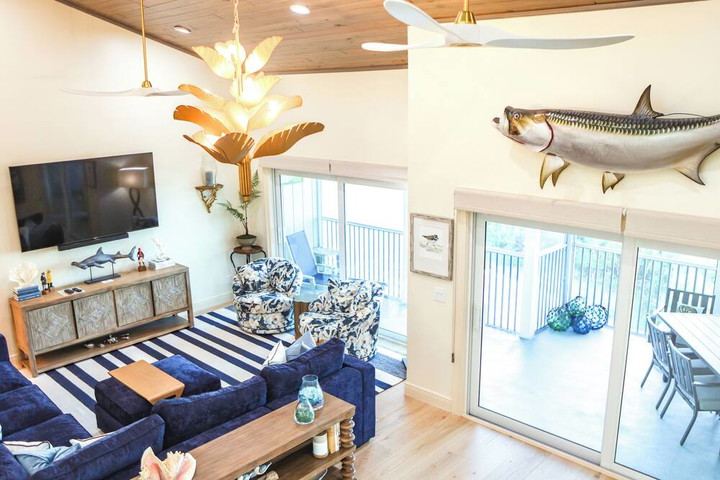 Rare Boca Grande 3br/3ba Waterfront - Gulf Sunsets & Harbor Sunrises - Boat Slip - Boca Grande, FL
