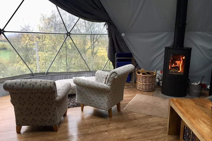 The Star Dome - Luxurious Star Gazing Retreat - Herefordshire