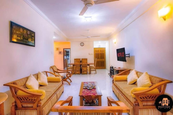 Charming 3-bedroom Apartment On The Beach-side With Ac And Wifi In Mount Lavinia - Colombo