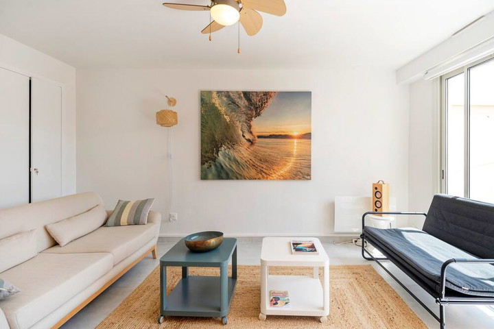 Appartement "Notre Dame" Avec Vue Sur La Mer, Terrasse Privée Et Wi-fi - Seignosse