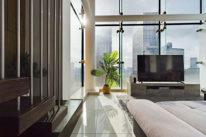 Skyline 3br Duplex | Pool, Gym & Parking - Manchester