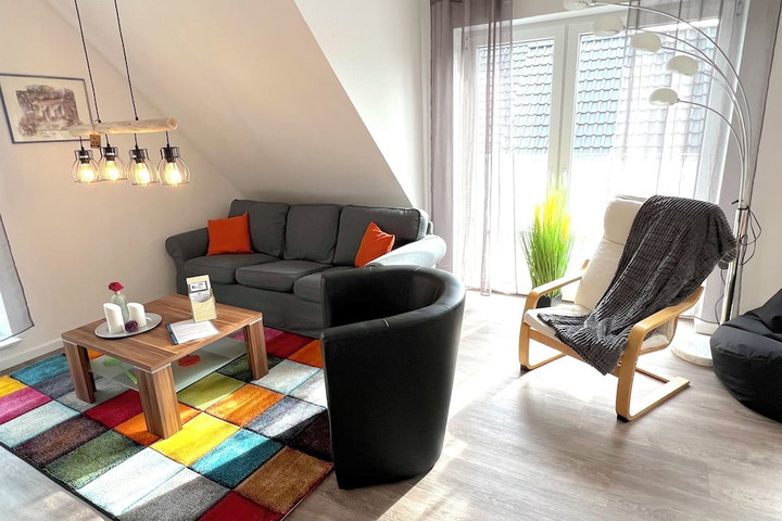 Appartement "Atlantis" Papenburg 2ch Cuisine éQuipée Wifi Gratuit Grande Terrasse Sur Le Toit Bâtiment Neuf - Papenburg