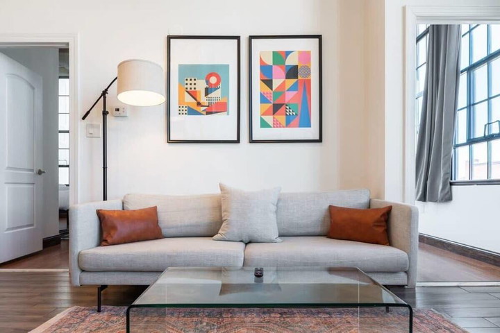 Sosuite | Appartement 3 Chambres Avec Balcon, Lave-linge/sèche-linge, Salle De Sport, Bar Sur Place - Philadelphie, PA