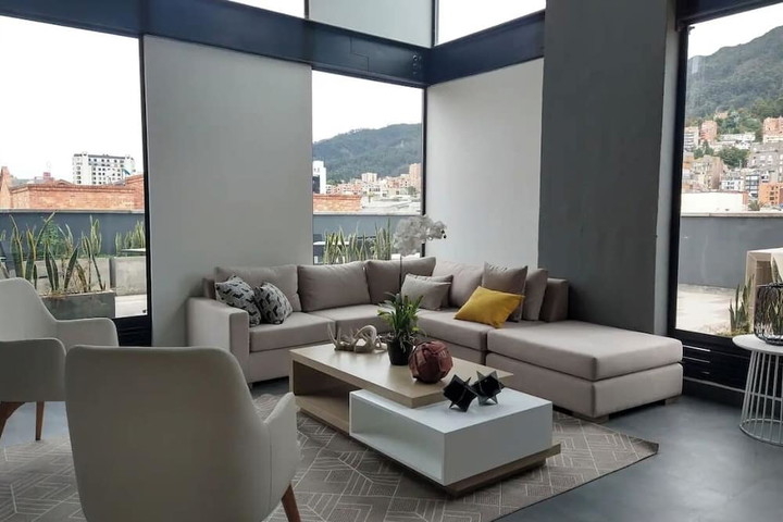 Modern Apartment With A View Of Central Chapinero - Bogota