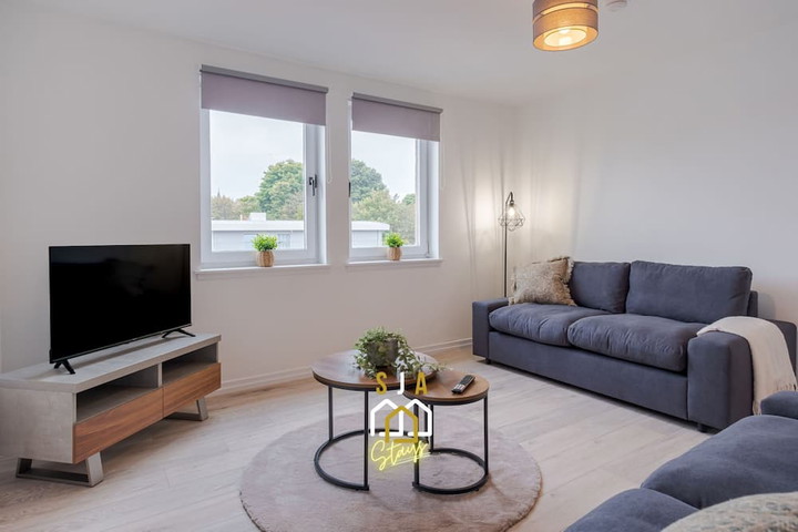 Merkland Stay - Sja Stays - Modern 2 Bed Apartment - Aberdeen