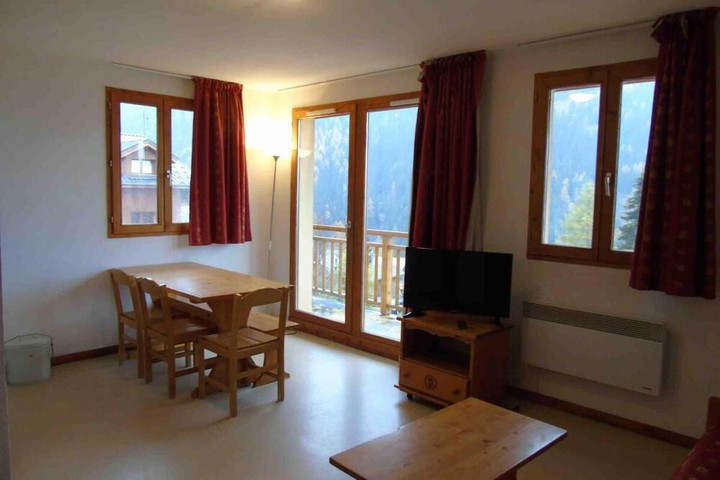 2ème éTage, Vue Vallée, Balcon, Télévision, Casier à Ski, 36m², Valfréjus - Valfréjus