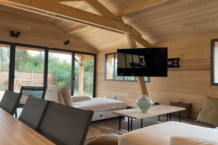 Superbe Villa Climatisée 200 M², Piscine Chauffée - Le Teich