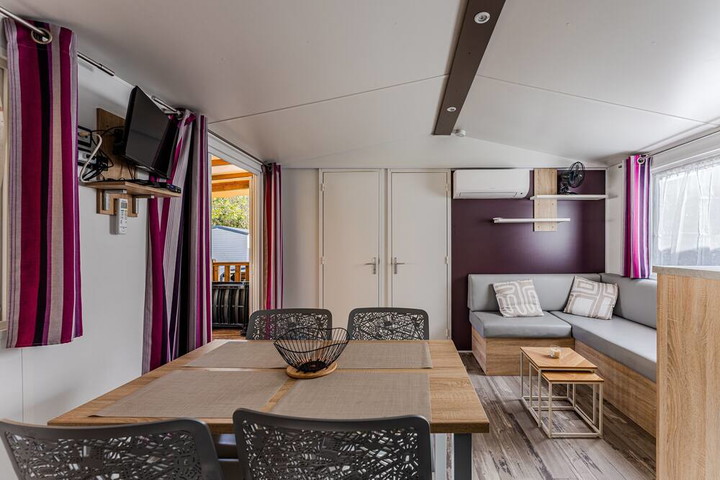Bungalow '2 Schlafzimmer 6 Personen' Mit Privater Terrasse, Privatem Garten Und Klimaanlage - Biscarrosse