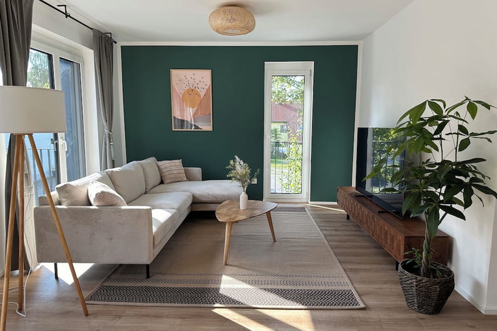 Balkon-kostenloser-parkplatz-waschtrockner-smarttv-kostenlose Stornierung-küche - Erlangen