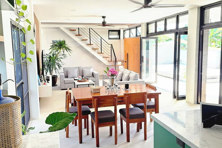 3-bedroom House Villa In Enchanting Panglao With Starlink Internet, Ac & Pool! - Panglao