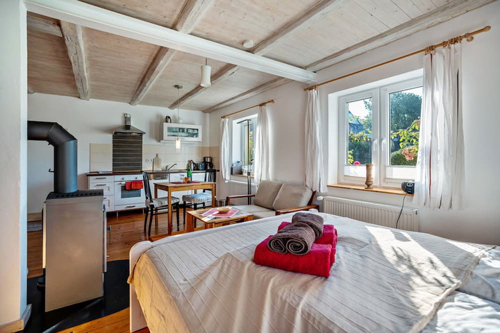 Appartement "öKo Fewo Sturmmöwe" Avec Terrasse Privée, Jardin Privé Et Wi-fi - Strande