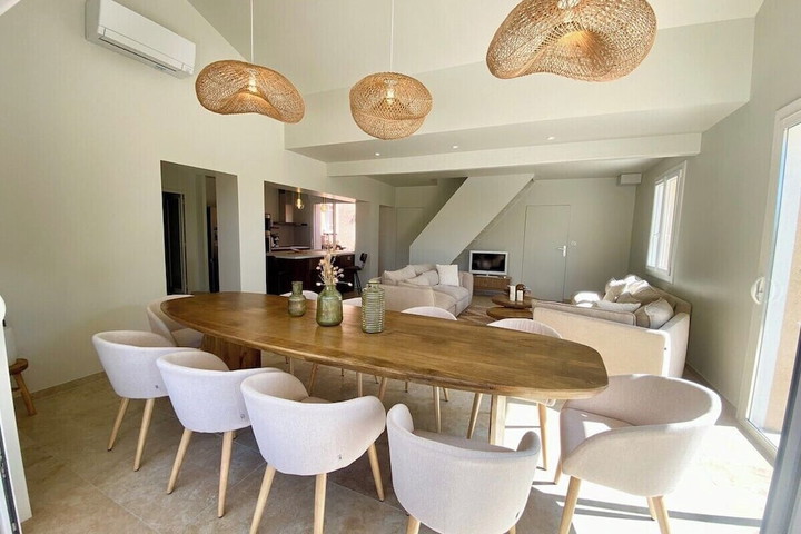 Maison Pour 12 Personnes, 5 Ch, 1ha De Terrain Sans Vis-à-vis, Piscine Chauffée - Ruoms