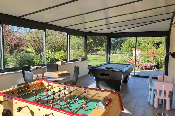 Gite De L'etang, 6 Chambres, Piscine Privée Chauffée, Parc Privé, éTang De Pêche - Manche