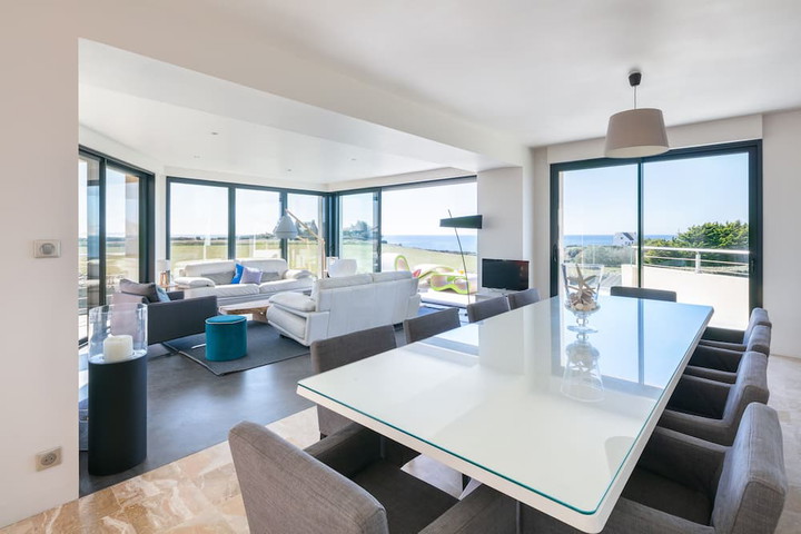Magnificent Villa Sea View Brittany 250 M² Indoor Pool Beach Walk 5 Bedrooms - Guidel
