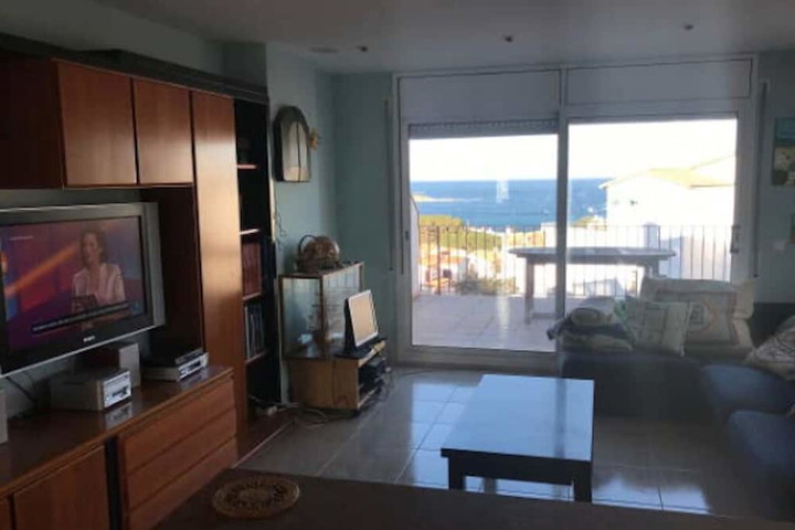 Fake Penthouse With Sea Views And A Large Terrace - Llançà