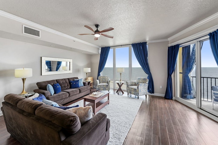 Spacious 3br Oceanview Condo | Pools + Gym | Walk To Beach | Sienna On Coast 805 - Gulfport, MS
