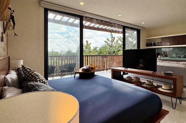 Chic Loft Steps From The Jungle View - Holbox