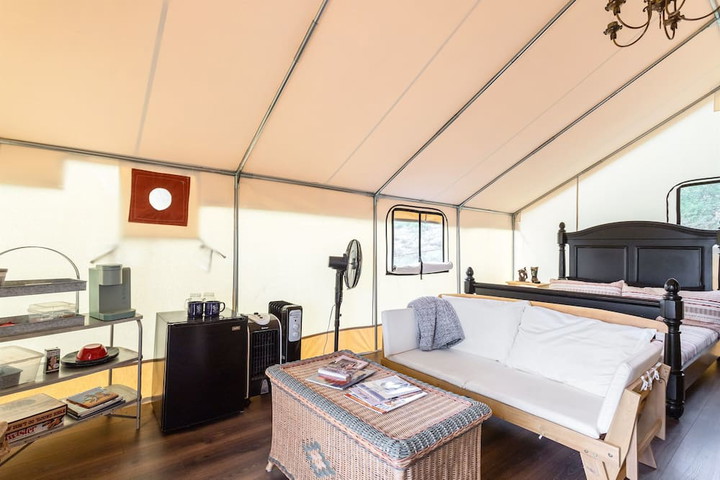 Settle Into A Cozy Old West Cabin Tent Escape - Arizona