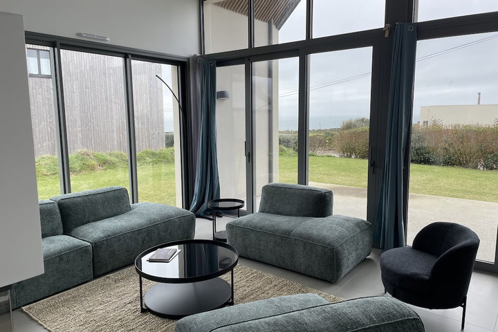 Maison Darchitecte, Vue Mer Et Plage De Sable à Pied - Plougonvelin