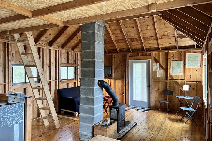 Bring Everything To Camp Minus The Tent At Our Little Cabin. - Acadia National Park