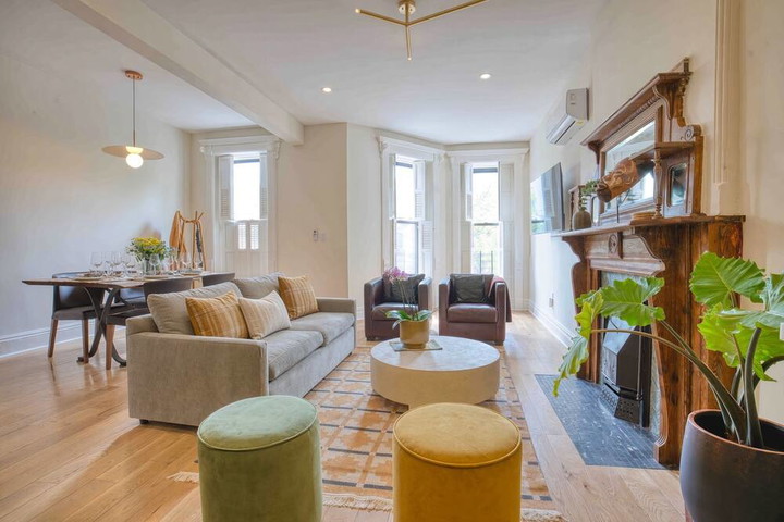 3br/3ba Bed-stuy Brownstone Duplex, King Bed, Heated Floors - New York