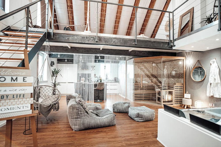 Luxury Loft "Timeout" With Private Spa Near Trier - Echternach