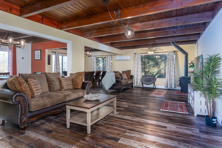 New!! Majestic Views, Pool, Sleeps 20+, 2 Mstr Br, Close Dt Yosemite, Bass Lake - Oakhurst, CA