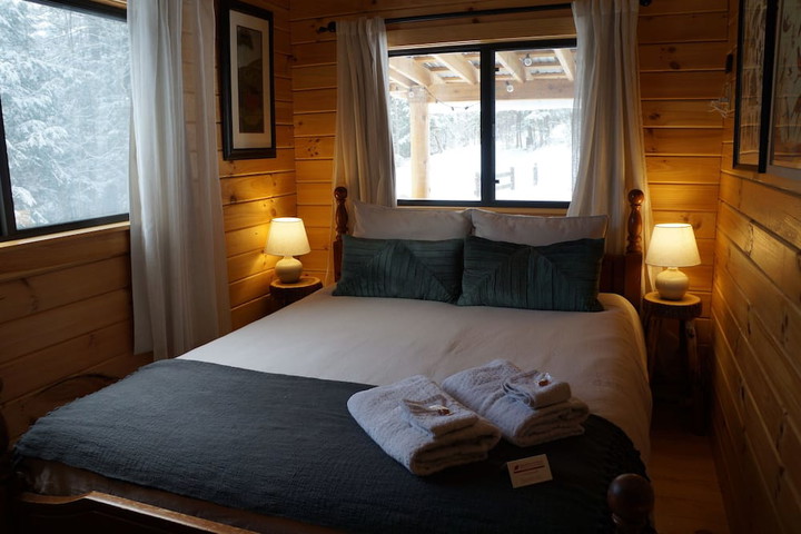 Moonlight Woods - Gardener's Log Cabin - Camel's Hump State Park, Duxbury