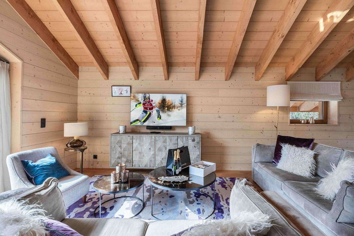 Chalet Cosy à Méribel Avec Jacuzzi, Sauna, 4 Chambres - Les Avanchers-Valmorel