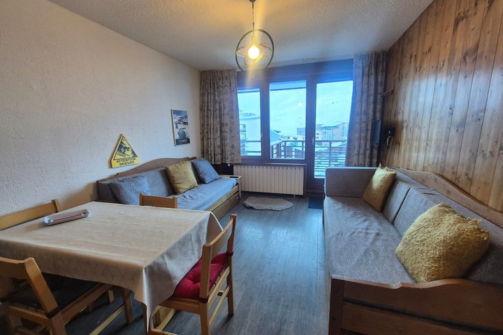 Appartement Accueillant Et Lumineux Proche Des Pistes Et Des Commerces Balcon - Tignes