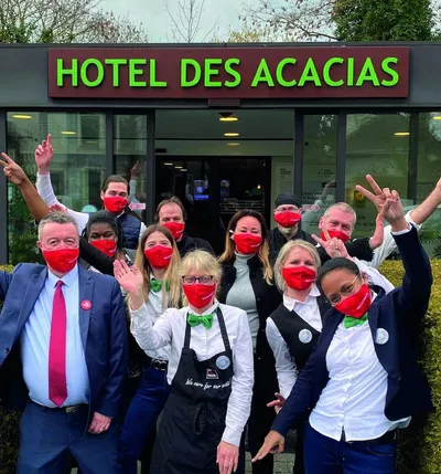 Logis Hotel Restaurant Des Acacias Lille Tourcoing - Roncq