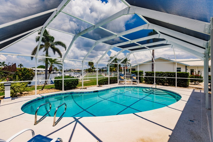Punta Gorda Isles Waterfront Pool Home - Punta Gorda, FL