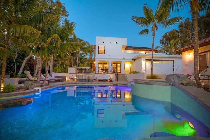 Luxury Sanctuary Retreat-heated Pool-hot Tub-volleyball - Encinitas, CA