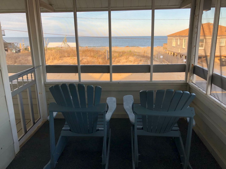 Saltaire Cottages4: 2br Ocean View Steps2 Private Beach Access Screen Porch Pool - Kitty Hawk, NC