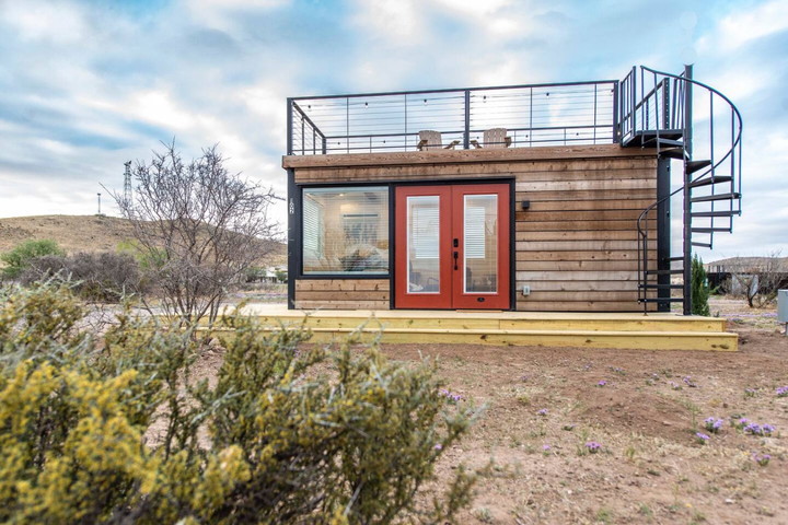New! The Wild West Cozy Container Home - United States