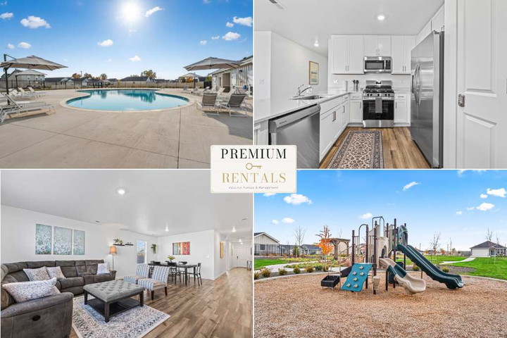 New 4br By Ford Center • Pool Access + Fenced Yard - Nampa, ID