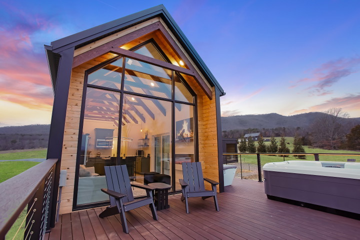 Hot Tub And Sauna Oasis - Stunning Blue Ridge Mini Lux Retreat - Virginia