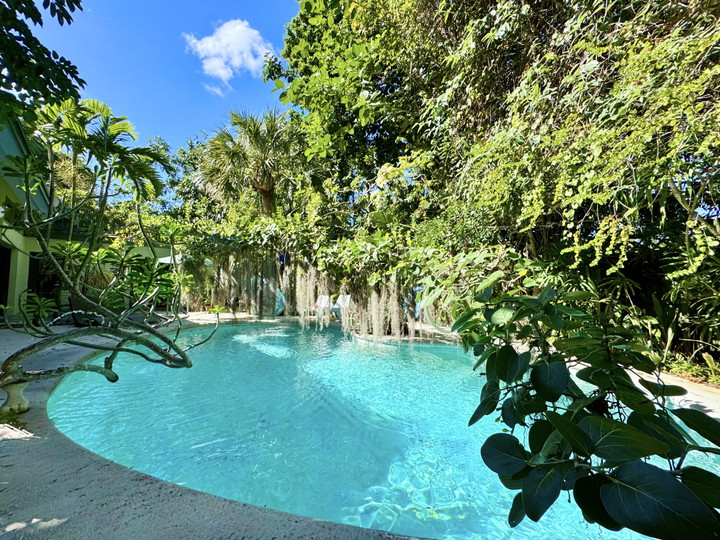 Artistic Oasis With Lagoon Pool And Lush Pathways - Enchanting Escape - Bahamas
