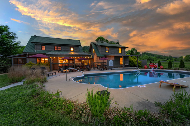 7 Br~sleeps 20~sport Court~pool~hot Tub~playground - 애슈빌