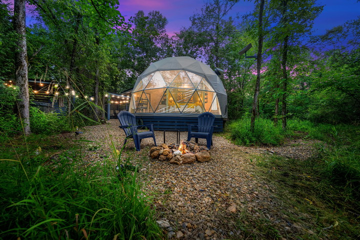 Romantic Honeymoon Dome In Hochatown | Honeydome - États-Unis