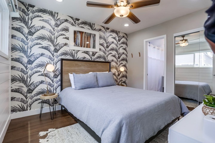Charming Beach Haven With Peek Bay View - Stylish Coastal Escape - United States