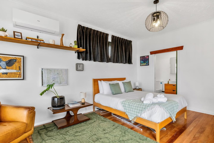 Rotorua Studio Haven With King Bed, Ac & Bbq - New Zealand