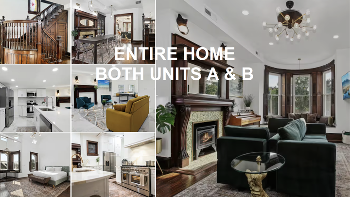 Charming Historic Row House With Spacious Kitchens - Elegant Escape - Washington, DC