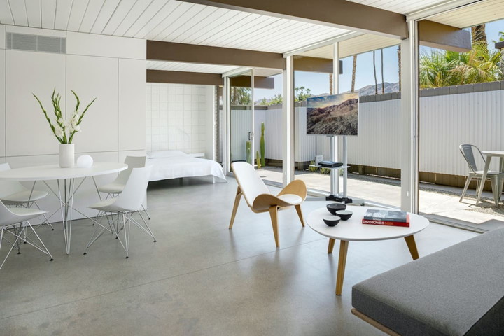 Minimalistic Bungalow Mountain Views At Ocotillo - Palm Springs