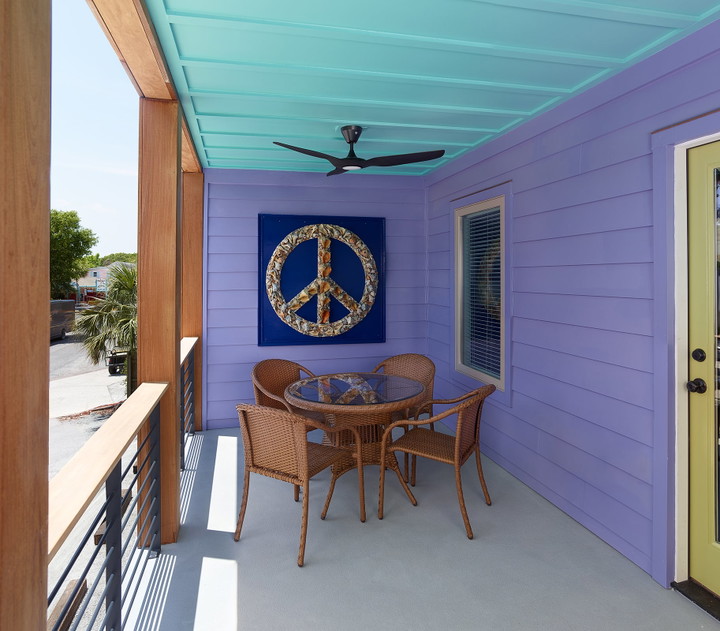Large Private Balcony And Luxurious Interiors - Charming Coastal Escape - Folly Beach, SC