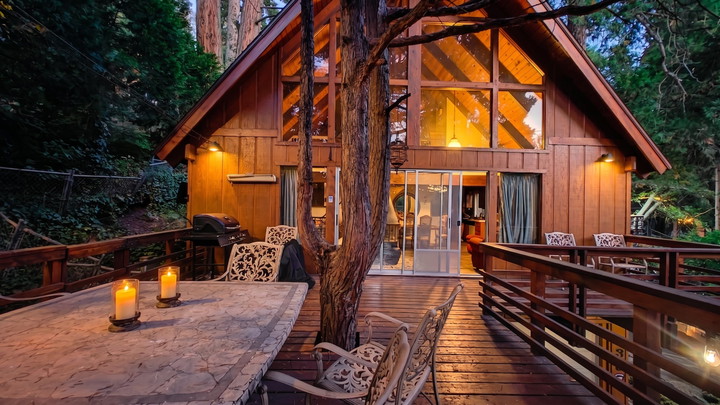 Rustic, Wooded Escape Near The Village W/ A Lovely Deck - Lake Arrowhead, CA