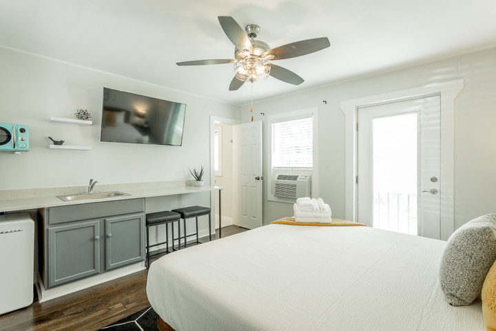Stylish Mid-century Modern Suite With Kitchenette - Elegant Retreat - Chattanooga, TN