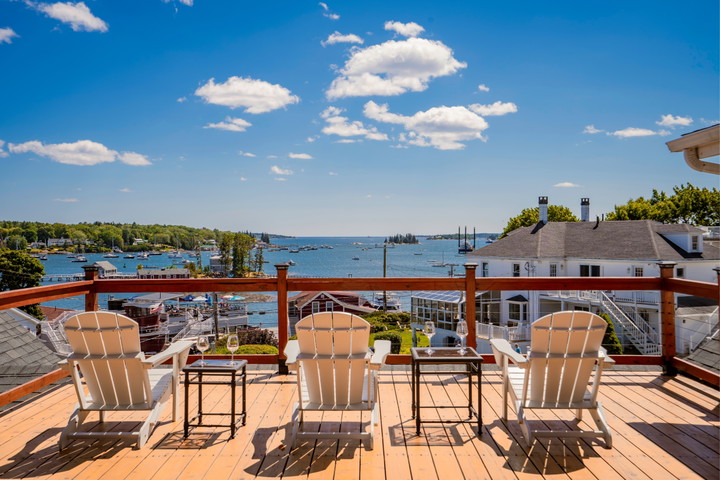 Boothbay Harbor - Room 8 At Greenleaf Inn - Balcony, Harbor Views! - Boothbay Harbor, ME