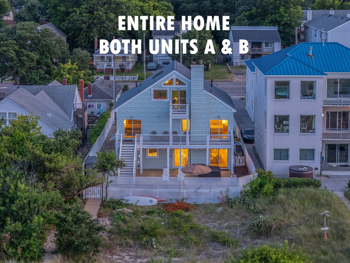 Ocean View And Hot Tub - Stunning Beachfront Sanctuary - Norfolk, VA