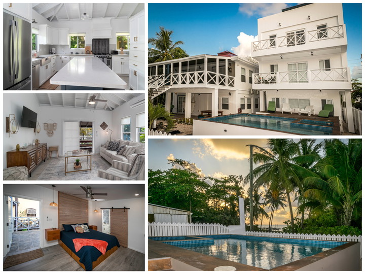 Oceanview Multiunit Villa- Private Pool, Sleeps 14 - Belize
